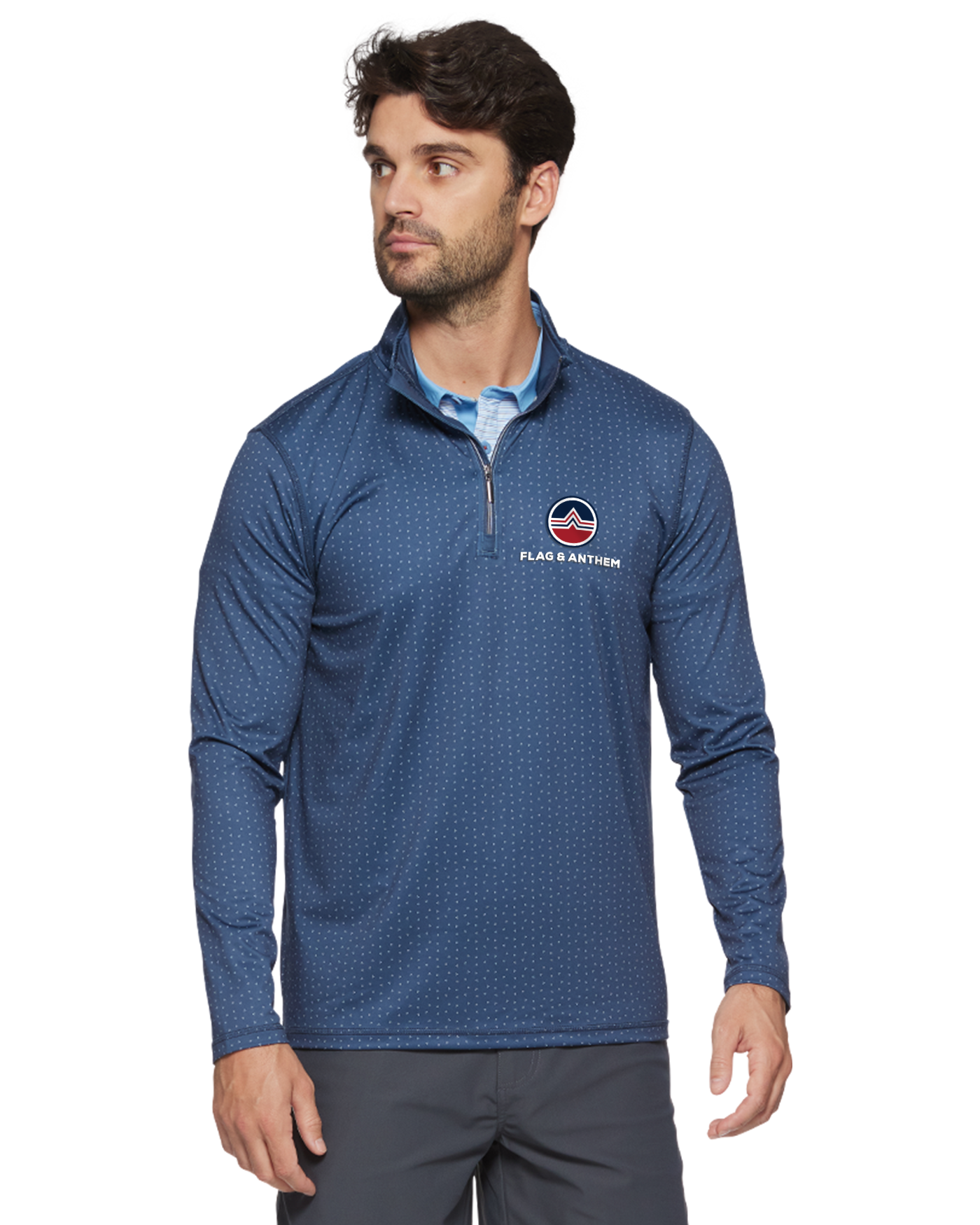 KB TOUR COLLECTION MADEFLEX BEEMER STRETCH 1/4-ZIP – Flag & Anthem