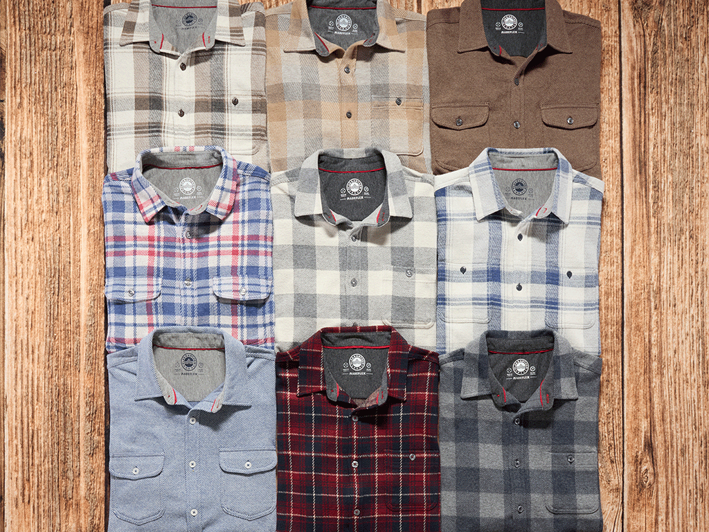 Hero Stretch Flannel Shirts – Flag & Anthem