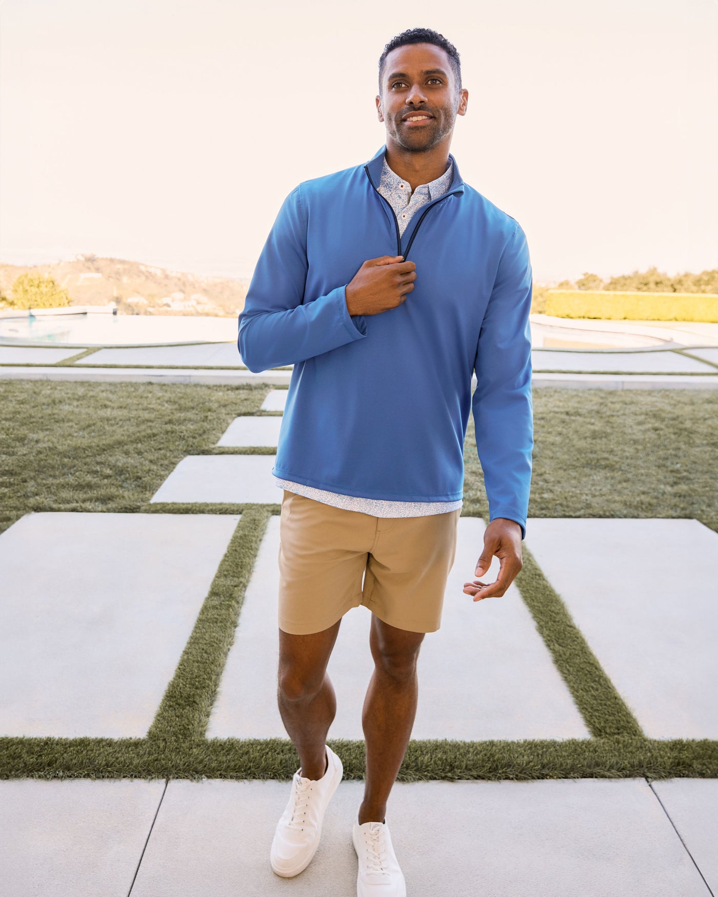 MADEFLEX BELLMEAD 1/4-ZIP PERFORMANCE PULLOVER – Flag & Anthem