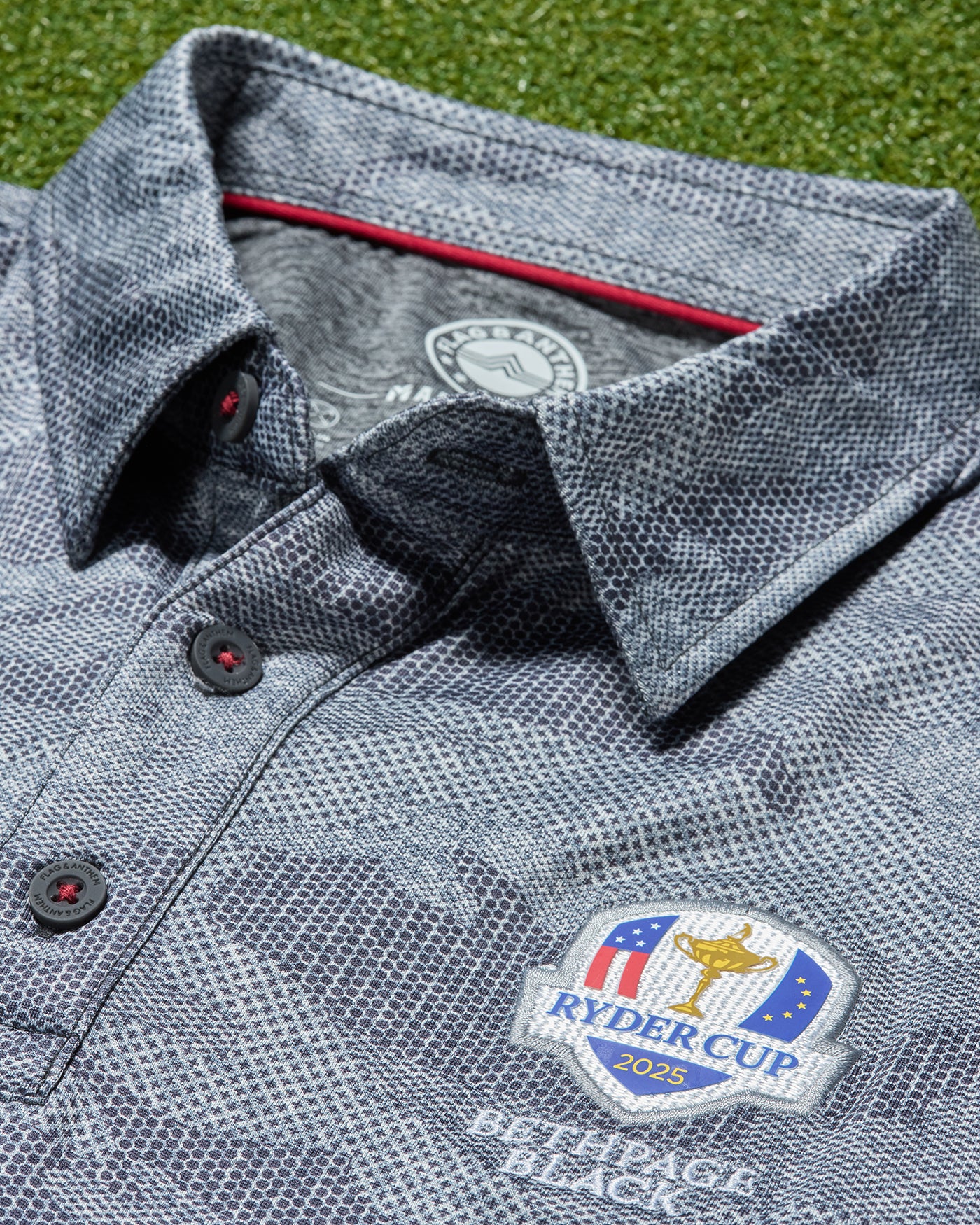 2025 RYDER CUP DESTIN PERFORMANCE POLO – Flag & Anthem