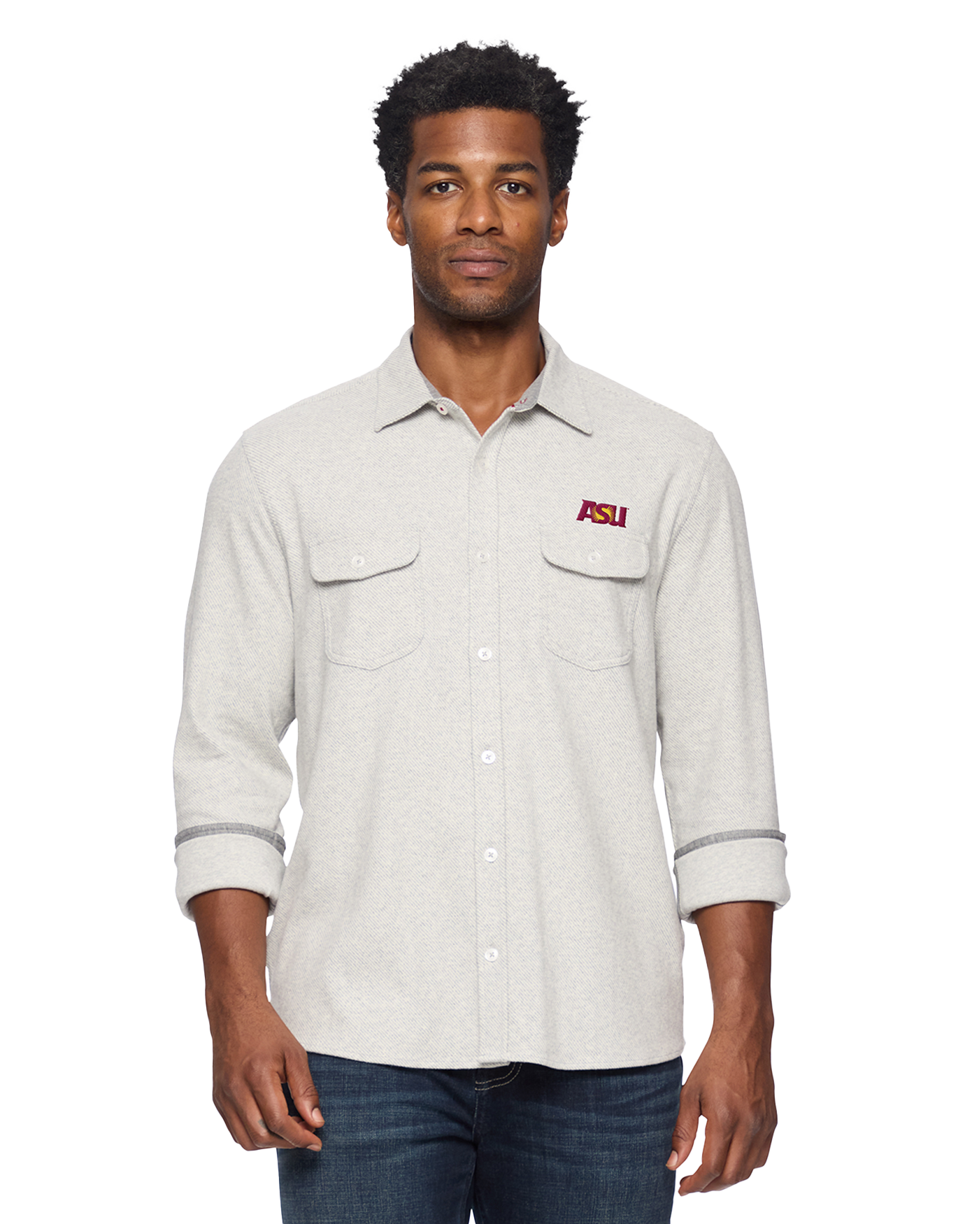 ASU HERO STRETCH FLANNEL SHIRT – Flag & Anthem
