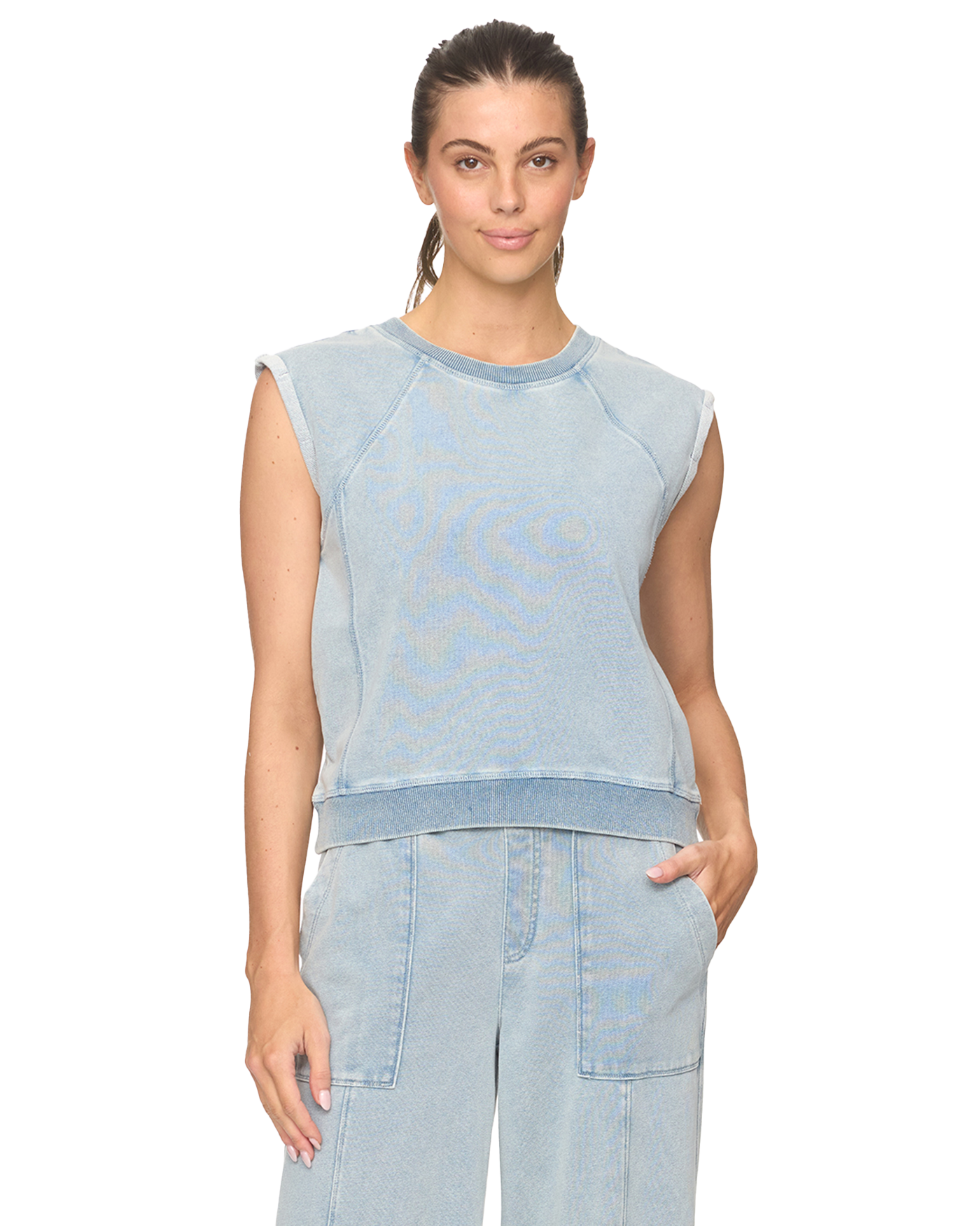 NORA FRENCH TERRY TOP – Flag & Anthem