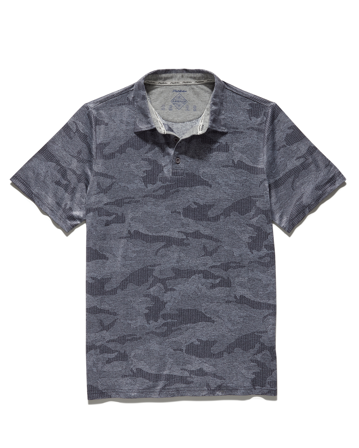 DESTIN CAMO PERFORMANCE POLO – Flag & Anthem